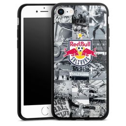 DeinDesign iPhone SE (2022) Handy Slim Case extra d&uuml;nn Silikon Handyh&uuml;lle schwarz H&uuml;lle Red Bull Fc Red Bull Salzburg Salzburg Silikon Slim Case