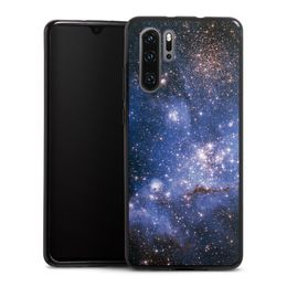 DeinDesign Huawei P30 Pro Handy Silikon H&uuml;lle Case schwarz Handyh&uuml;lle Galaxy Weltall Weltraum