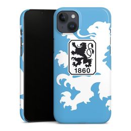 DeinDesign iPhone 14 Plus Handy Premium Case Smartphone Handyh&uuml;lle Schutzh&uuml;lle gl&auml;nzend Coat Of Arms Tsv 1860 M&uuml;nchen Official Licensed Product Premium Case