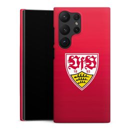 DeinDesign Galaxy S23 Ultra Handy Premium Case Smartphone Handyh&uuml;lle Schutzh&uuml;lle matt Logo Official Licensed Product Vfb Stuttgart Premium Case