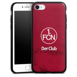 DeinDesign iPhone SE (2022) Handy Slim Case extra d&uuml;nn Silikon Handyh&uuml;lle schwarz H&uuml;lle Bundesliga 1. Fc N&uuml;rnberg Official Licensed Product Silikon Slim Case