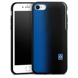 DeinDesign iPhone SE (2022) Handy Slim Case extra d&uuml;nn Silikon Handyh&uuml;lle schwarz H&uuml;lle Logo Transparent Hsv Silikon Slim Case
