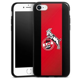 DeinDesign iPhone SE (2022) Handy Slim Case extra d&uuml;nn Silikon Handyh&uuml;lle schwarz H&uuml;lle Official Licensed Product Billy Goat Hennes 1. Fc K&ouml;ln Silikon Slim Case