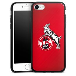 DeinDesign iPhone SE (2022) Handy Slim Case extra d&uuml;nn Silikon Handyh&uuml;lle schwarz H&uuml;lle 1. Fc K&ouml;ln Effzeh Official Licensed Product Silikon Slim Case