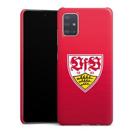 DeinDesign Galaxy A51 Handy Premium Case Smartphone Handyh&uuml;lle Schutzh&uuml;lle gl&auml;nzend Logo Official Licensed Product Vfb Stuttgart Premium Case