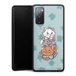 DeinDesign Galaxy S20 FE 5G Handy Silikon H&uuml;lle Case schwarz Handyh&uuml;lle Aristocats Cat Disney