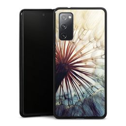 DeinDesign Galaxy S20 FE 5G Handy Silikon H&uuml;lle Case schwarz Handyh&uuml;lle Dandelion Photography Flowers