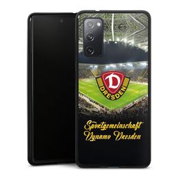 DeinDesign Galaxy S20 FE 5G Handy Silikon H&uuml;lle Case schwarz Handyh&uuml;lle Official Licensed Product Sgd Sg Dynamo Dresden
