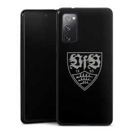 DeinDesign Galaxy S20 FE Handy Silikon H&uuml;lle Case schwarz Handyh&uuml;lle Vfb Stuttgart Logo Official Licensed Product