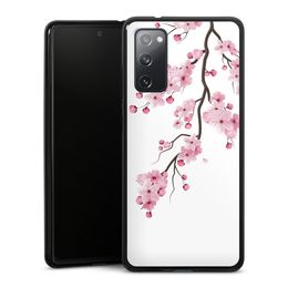 DeinDesign Galaxy S20 FE Handy Silikon H&uuml;lle Case schwarz Handyh&uuml;lle Cherry Blossom Japan Aisa