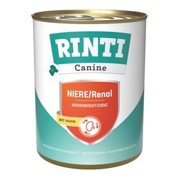 Rinti Canine Niere & Renal Huhn Hunde-Nassfutter Di&auml;t-Alleinfuttermittel 6x800g