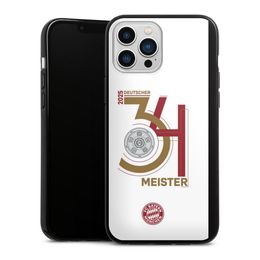 DeinDesign iPhone 13 Pro Max Handy Silikon H&uuml;lle Case schwarz Handyh&uuml;lle Official Licensed Product Master Fc Bayern M&uuml;nchen