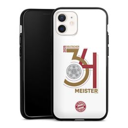 DeinDesign iPhone 12 mini Handy Silikon H&uuml;lle Case schwarz Handyh&uuml;lle Master Official Licensed Product Fc Bayern M&uuml;nchen
