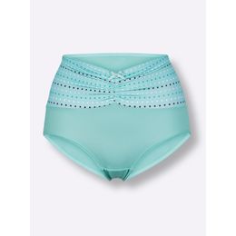 w&auml;schepur w&auml;schepur Damen Hipster mit P&uuml;nktchen-Print, mint-bedruckt, Gr&ouml;&szlig;e 36/38