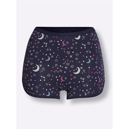 w&auml;schepur w&auml;schepur Damen Hipster mit Druck-Dessin, marine-bedruckt, Gr&ouml;&szlig;e 44/46