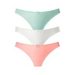 Petite Fleur String Damen Größe XXS/XS mint / koralle / weiß