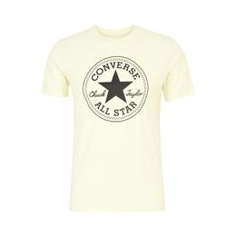 Converse T-Shirt 'CHUCK' Herren Gr&ouml;&szlig;e S hellgelb / schwarz