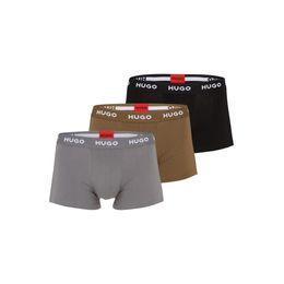 Hugo Boxershorts Herren Größe M grau / oliv / schwarz / weiß