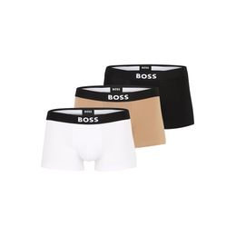 BOSS Boxer shorts 'David Beckham' male Beige, Black, White size L