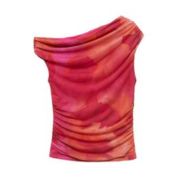 Mango Top 'MIRA' female Pink size XL