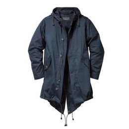 Manufactum Herren-Parka Eta Proof S Dunkelblau