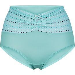 w&auml;schepur Damen Hipster mit P&uuml;nktchen-Print mint-bedruckt, Gr&ouml;&szlig;e 36/38