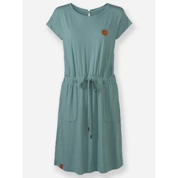WITT Damen Jerseykleid im Viskose-Mix, jade, Gr&ouml;&szlig;e 36