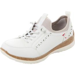 Jana Damen Slipper weiß Größe 42