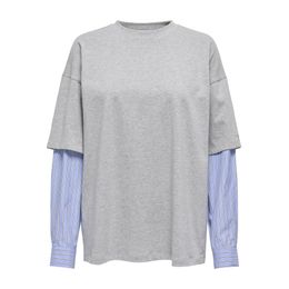 Only Top Damen Gr&ouml;&szlig;e M blau / grau