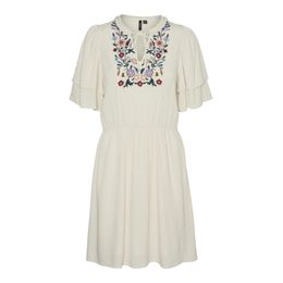 V&eacute;ro Moda VERO MODA Dress 'Sina' female size 42 Sky blue / Greige / Dark green / Bordeaux