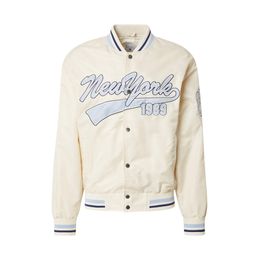 Karl Kani Jacke Herren Gr&ouml;&szlig;e L creme / hellblau / dunkelblau / schwarz