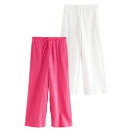 next Hose Damen Gr&ouml;&szlig;e 34 pink / wei&szlig;