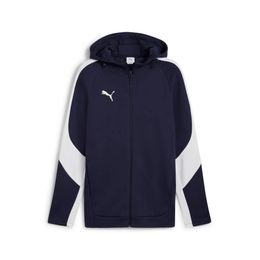 Puma Sweatjacke 'teamEVOSTRIPE' Herren Gr&ouml;&szlig;e XS blau / wei&szlig;