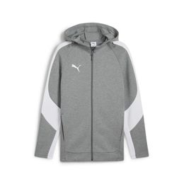 Puma Sweatjacke Herren Gr&ouml;&szlig;e S grau / wei&szlig;