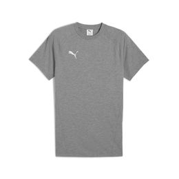 Puma Funktionsshirt 'TeamEvostripe' Herren Gr&ouml;&szlig;e M grau / wei&szlig;