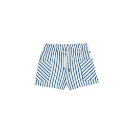 WE Fashion Shorts M&auml;dchen Gr&ouml;&szlig;e 110/116 blau / wei&szlig;