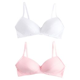 next BH M&auml;dchen Gr&ouml;&szlig;e 164 rosa / wei&szlig;