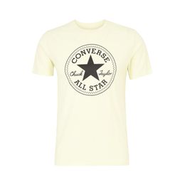 Converse T-Shirt 'CHUCK' Herren Gr&ouml;&szlig;e L hellgelb / schwarz