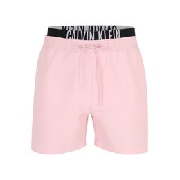 Calvin Klein Swimwear Badeshorts Herren Gr&ouml;&szlig;e L rosa / schwarz / wei&szlig;