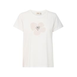 Fransa T-Shirt 'FRMAYRA' Damen Gr&ouml;&szlig;e M beige / creme / schwarz