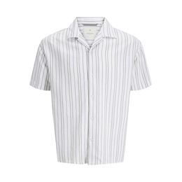 JACK & JONES Button Up Shirt 'JPRCCMontana' male size XS Pastel green / Dark green / White