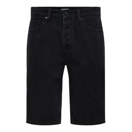 Only & Sons Only & Sons Shorts 'Avi' Herren Gr&ouml;&szlig;e 38 black denim