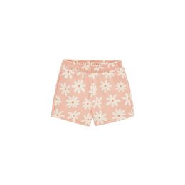 WE Fashion Shorts M&auml;dchen Gr&ouml;&szlig;e 134/140 dunkelorange / hellpink / wei&szlig;