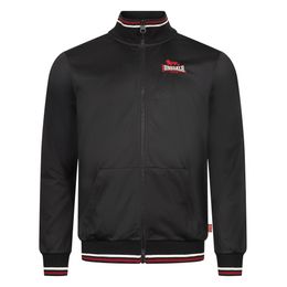 Lonsdale Sweatjacke 'Irthing' Herren Gr&ouml;&szlig;e XL karminrot / schwarz / wei&szlig;