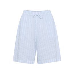 Kaffe Shorts 'Sara' Damen Gr&ouml;&szlig;e 34 hellblau / wei&szlig;