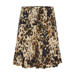 Kaffe Rock 'KAThora Amber' Damen Gr&ouml;&szlig;e 38 hellbeige / braun / dunkelbraun