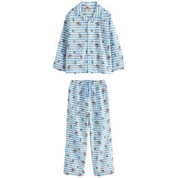next Pajamas boy size 80 Light blue / Green / Red / White