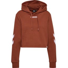 Hummel Sweatshirt 'Legacy' Damen Gr&ouml;&szlig;e S rostbraun / offwhite