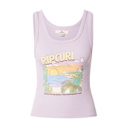 Rip Curl Top 'LA PALOMA' Damen Gr&ouml;&szlig;e XL dunkelbraun / pastellgelb / flieder / orange