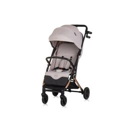Chipolino Kinderwagen, Buggy Pixie zusammenklappbar Getr&auml;nkehalter Korb 22 kg hellbraun